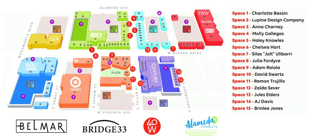 Street Art Showcase - Belmar Shopping District