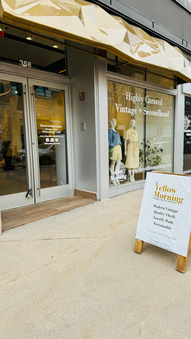 The Yellow Morning: a vintage boutique - Belmar Shopping District